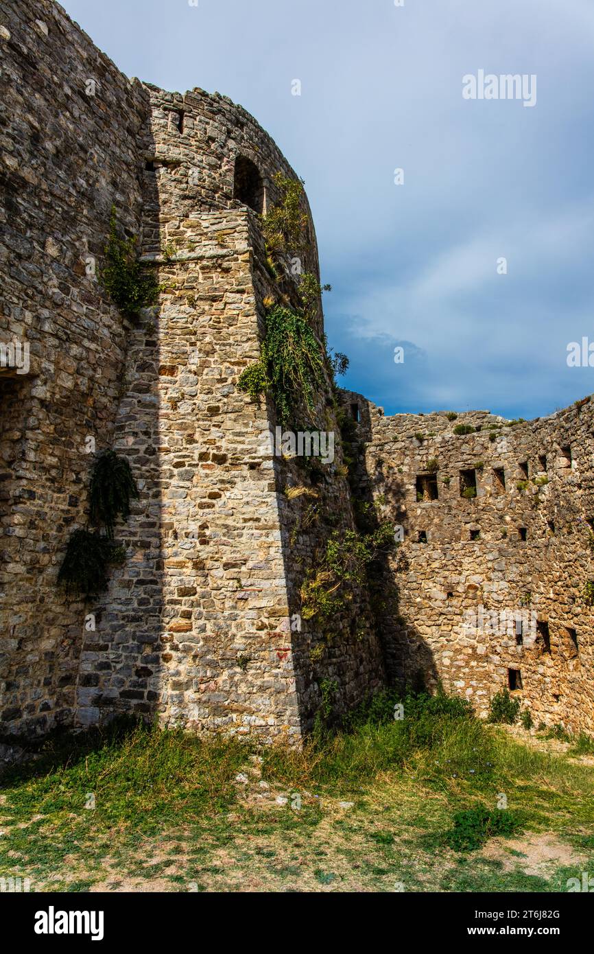 Citadel with the best view over the ruined town of Stari Bar ...