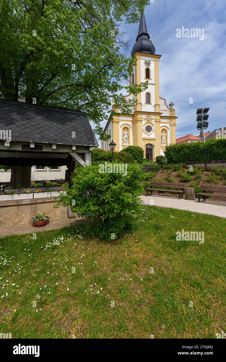 Parish Church of the Assumption of the Virgin Mary in the old town of ...
