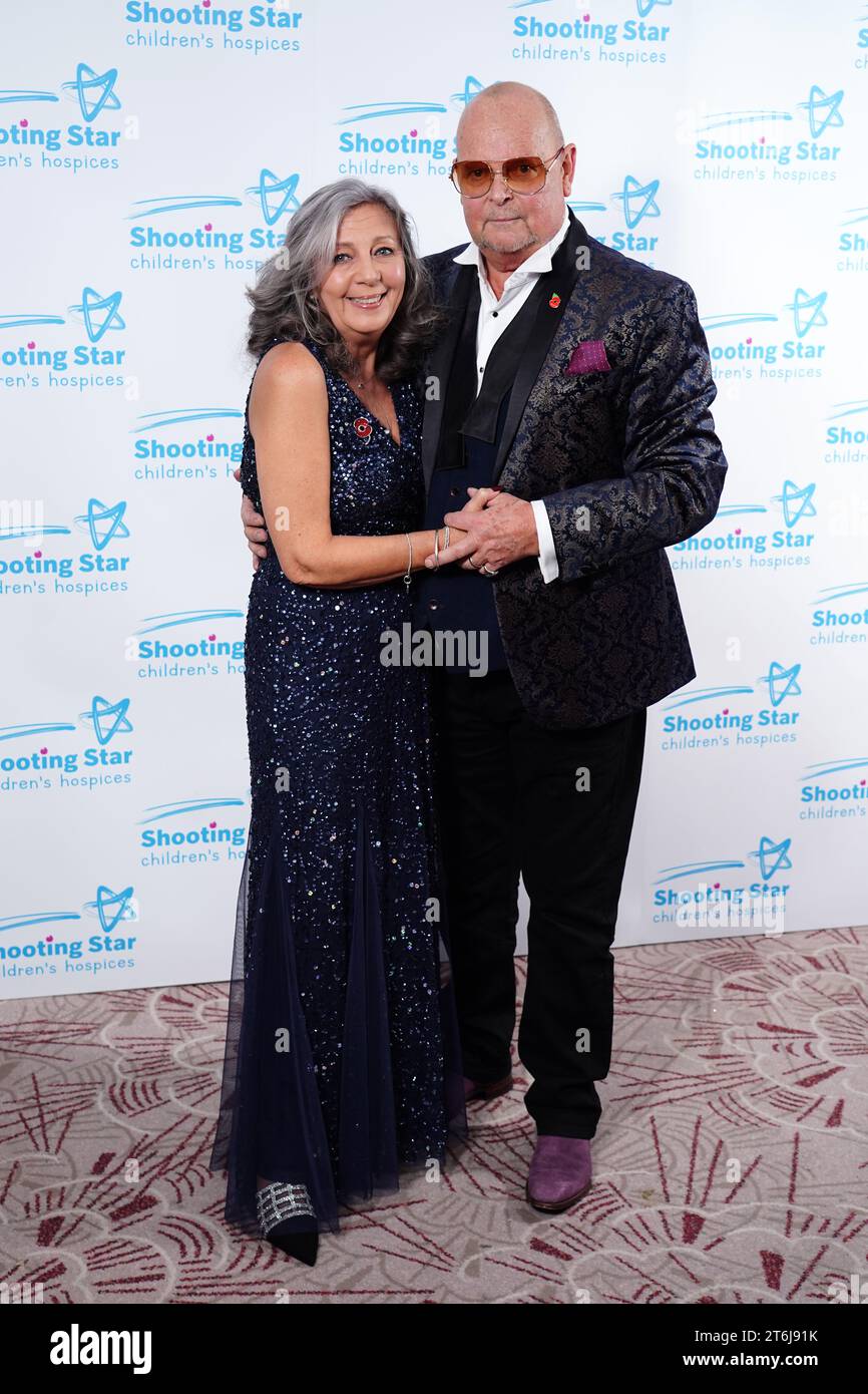 James Whale and his wife Nadine Talbot-Brown arriving for the annual ...