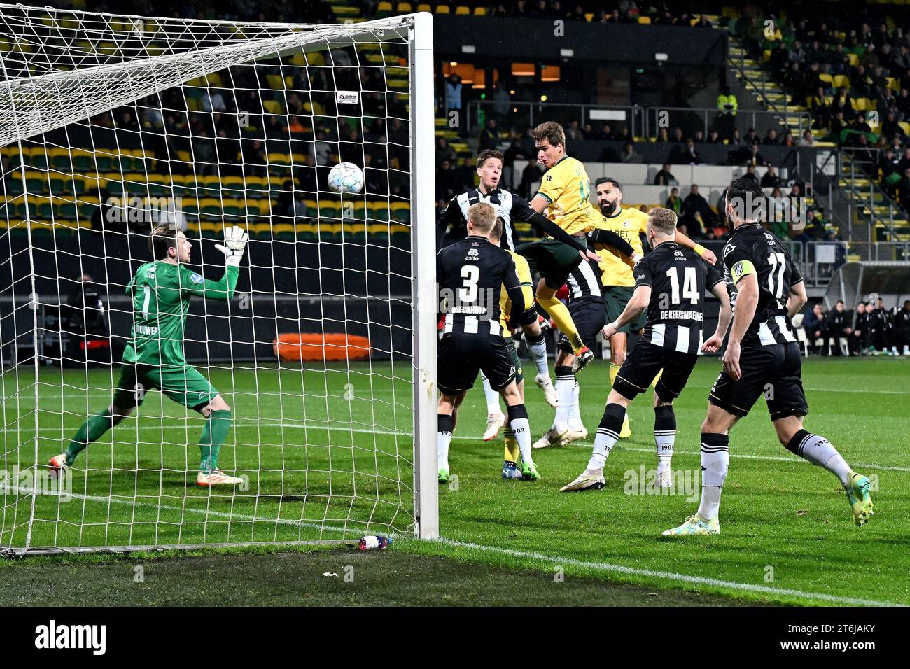 SITTARD - Rodrigo Guth of Fortuna Sittard scores during the Dutch ...