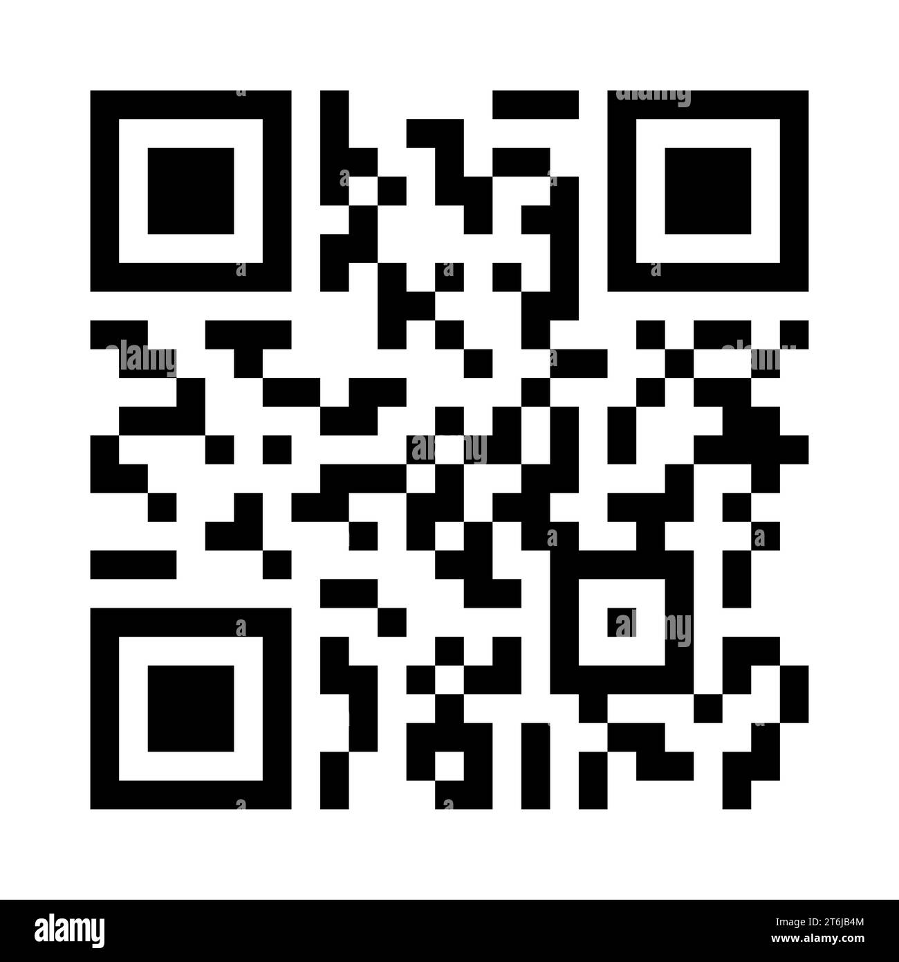 QR code template. Can use for smartphone scanning. Vector illustration ...
