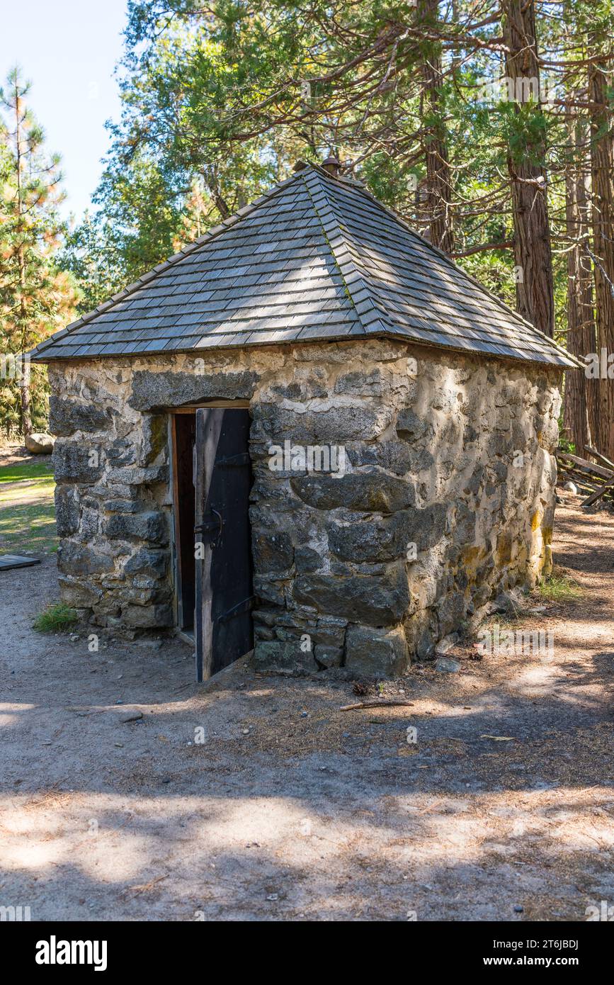 This powder house, likely built by road worker and Irish immigrant John ...