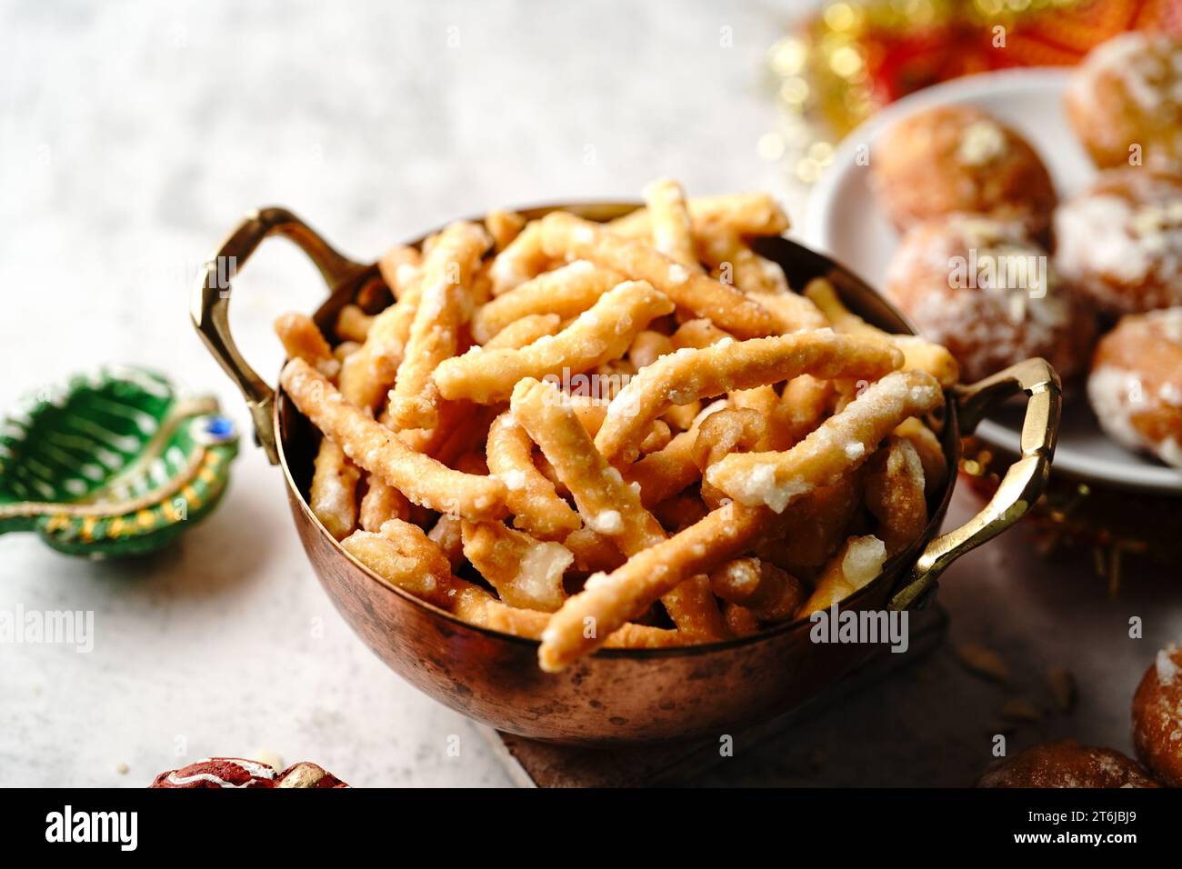 Homemade Seeni sev or Sweet sev- Madhura seva, diwali sweets, selective ...