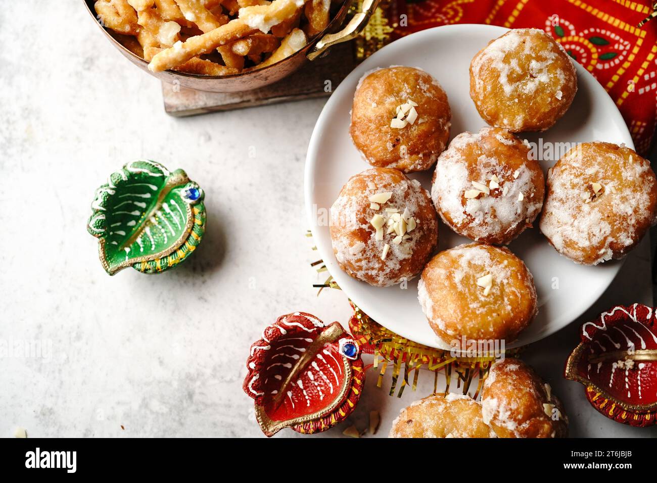 Homemade Balushahi or Badusha - tradition Indian Diwali sweets ...