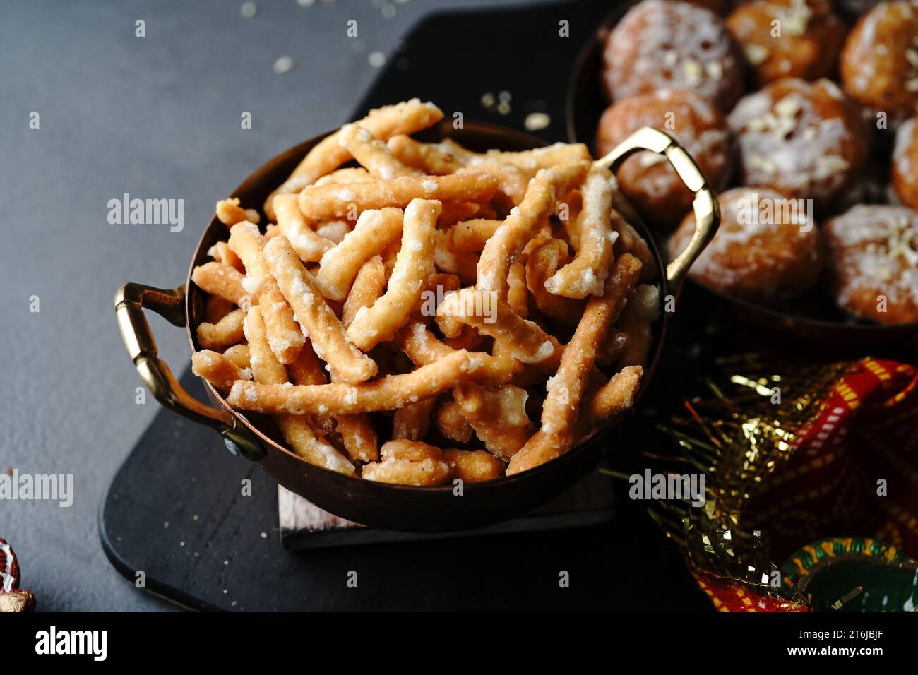 Homemade Seeni sev or Sweet sev- Madhura seva, diwali sweets, selective ...