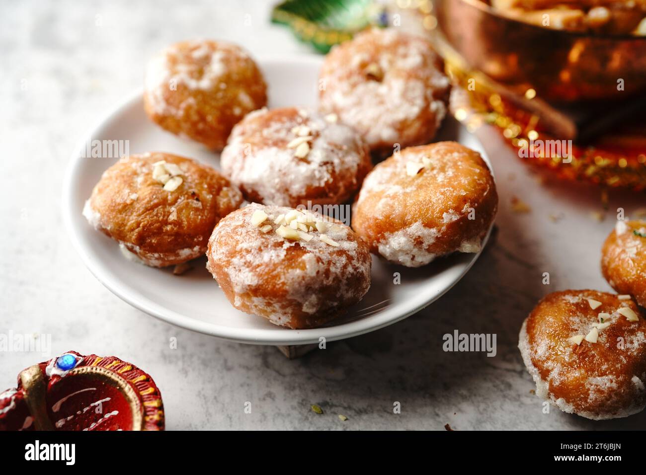 Homemade Balushahi or Badusha - tradition Indian Diwali sweets ...