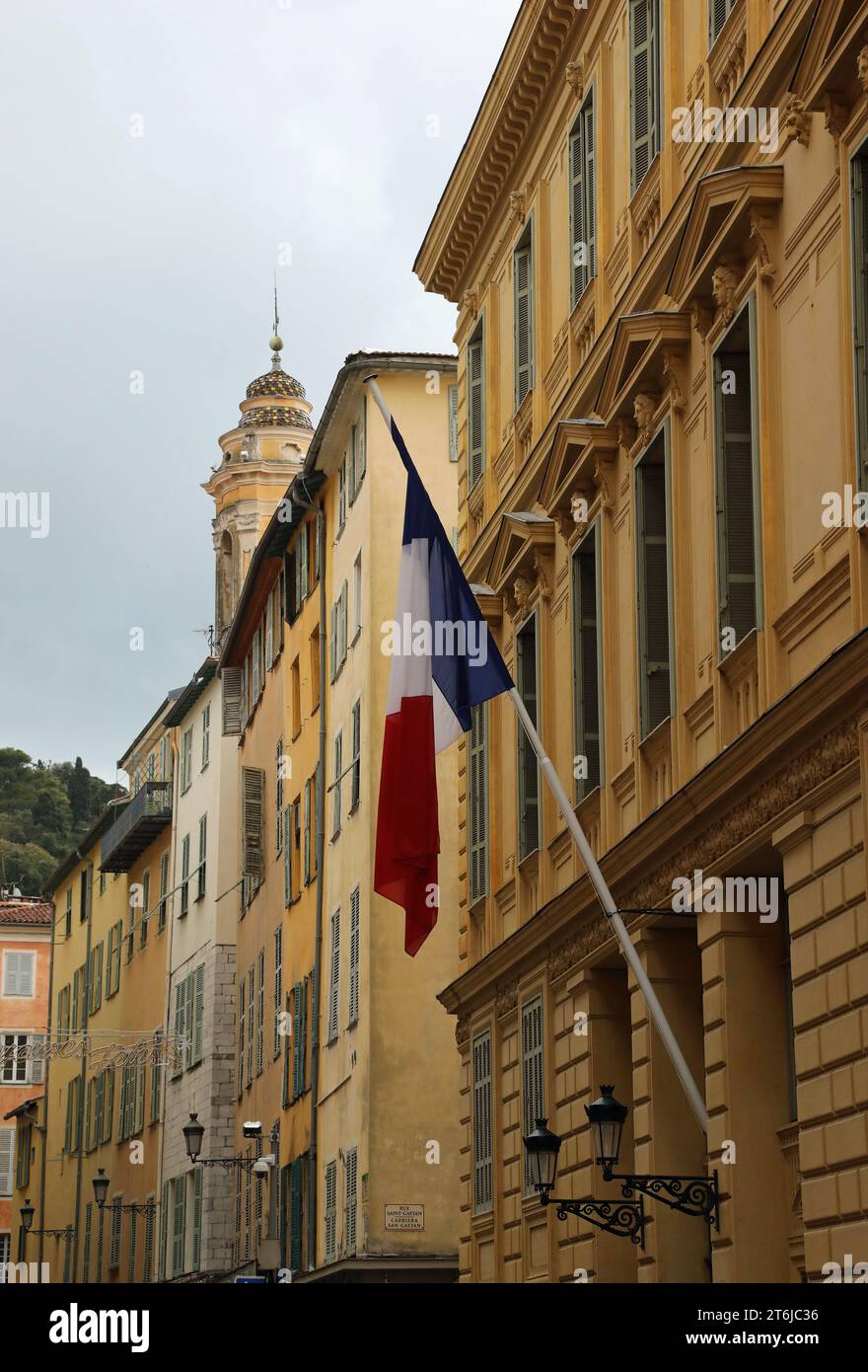 Historic prefecture flag hi-res stock photography and images - Alamy