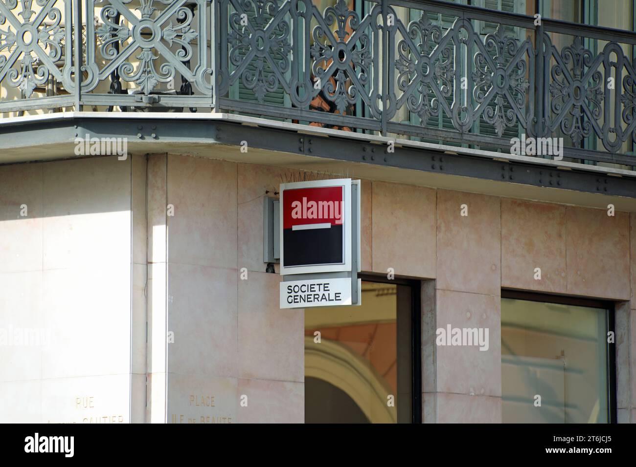 Societe Generale sign in France Stock Photo - Alamy