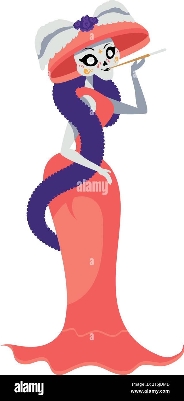 mexican catrina design Stock Vector Image & Art - Alamy