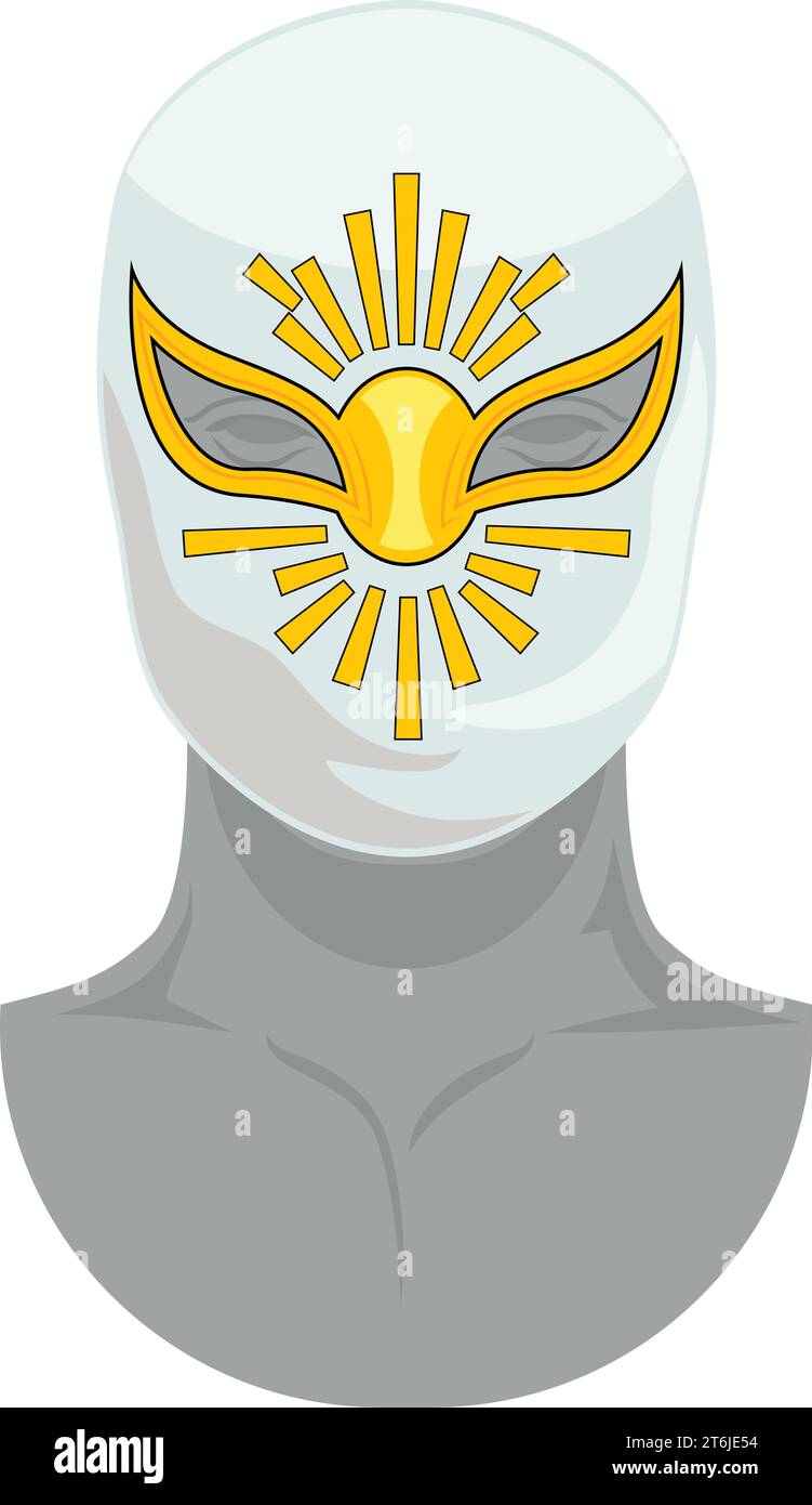 mexican wrestling mask design Stock Vector Image & Art - Alamy