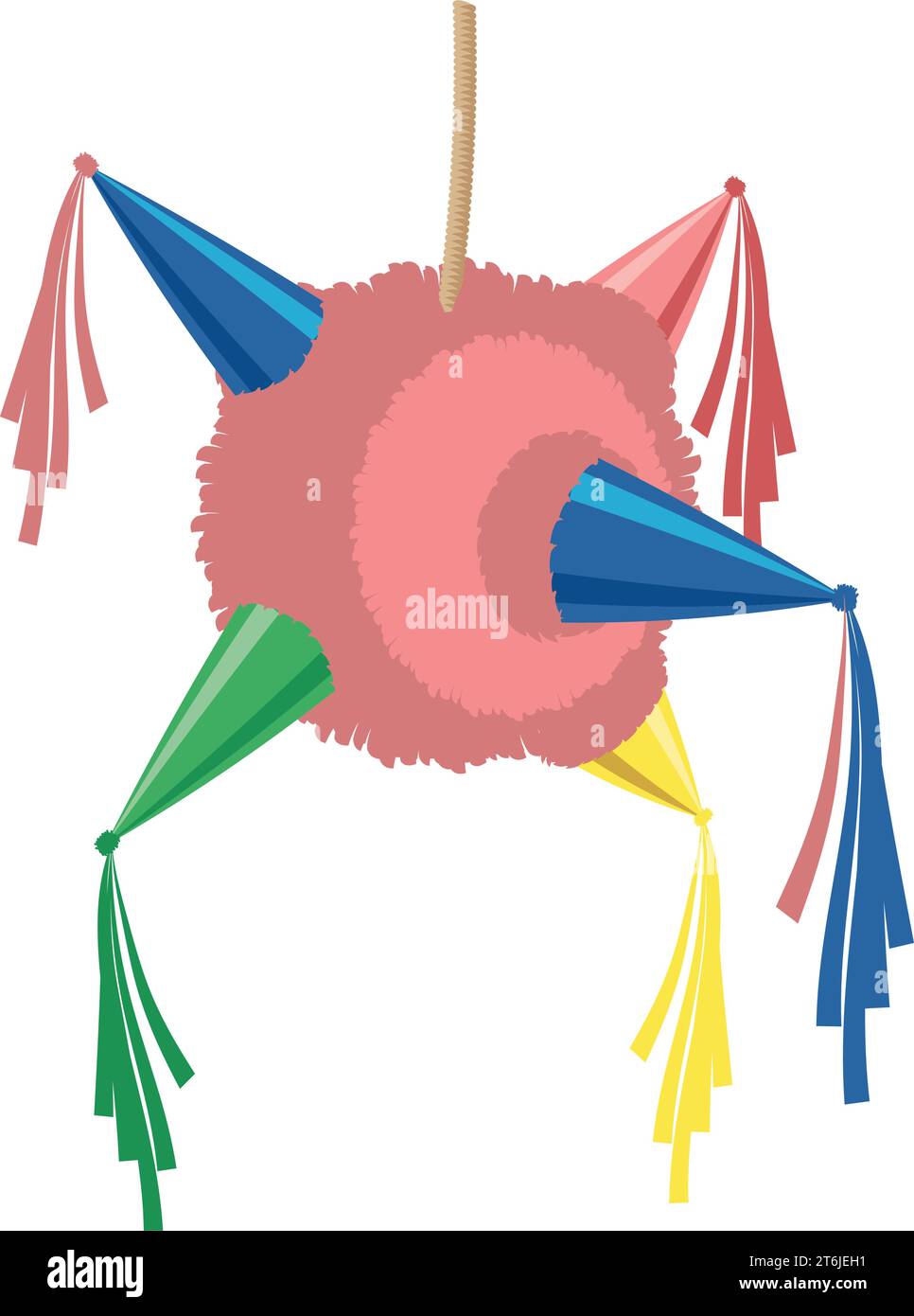 mexican pinata illustration Stock Vector Image & Art - Alamy