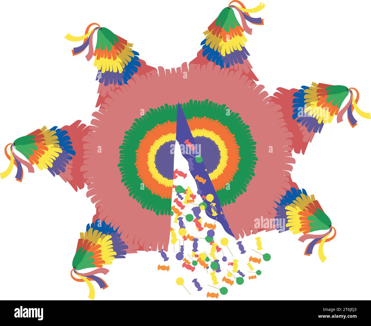mexican pinata design Stock Vector Image & Art - Alamy