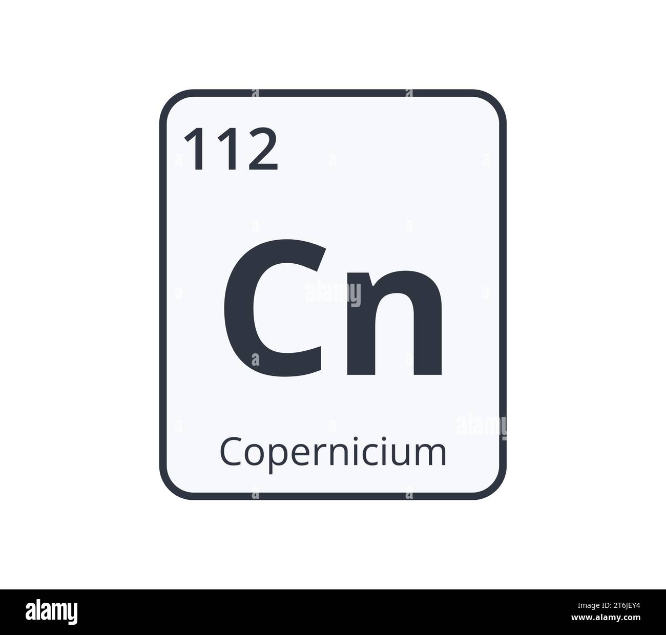 Copernicium Chemical Symbol Stock Vector Image & Art - Alamy