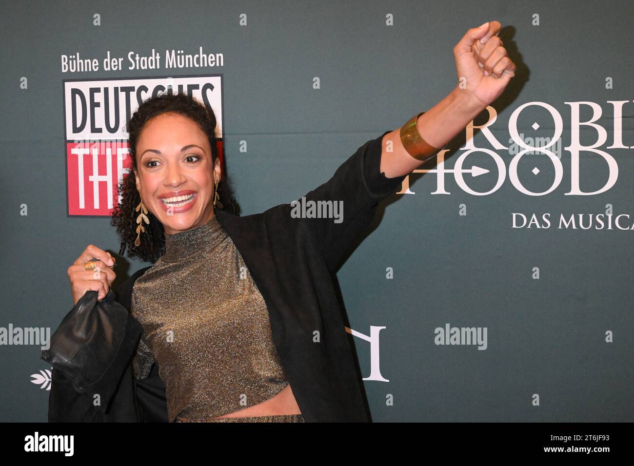 Munich, Germany. 10th Nov, 2023. Actress Dionne Wudu appears at the ...