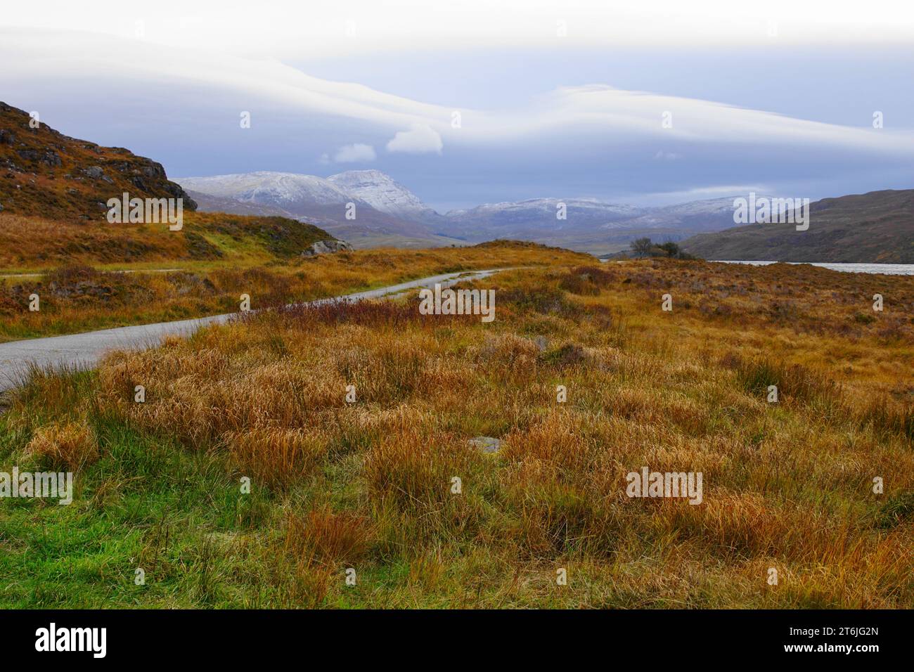 Loch Assynt, Sutherland, North West Scotland, UK Stock Photo - Alamy