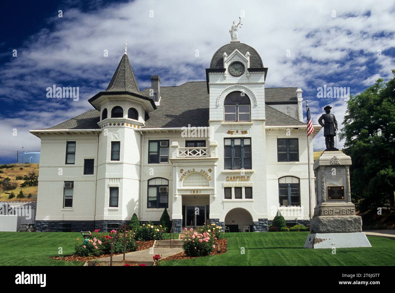 Garfield County Courthouse, Pomeroy, Washington Stock Photo - Alamy
