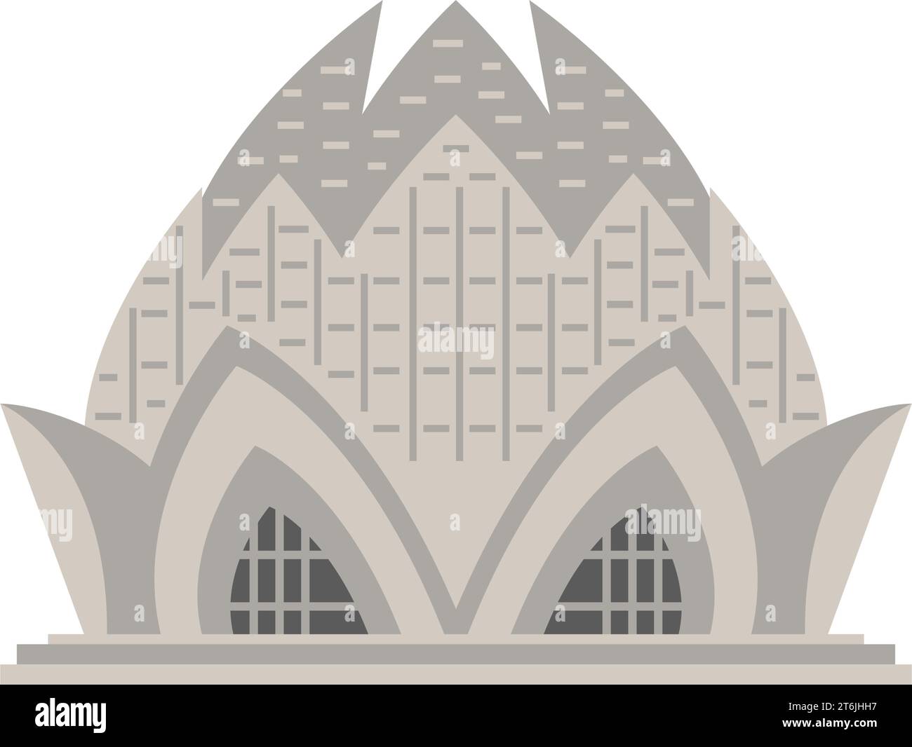 india lotus temple Stock Vector Image & Art - Alamy