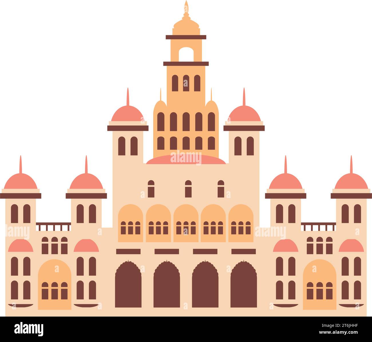 india architecture monument Stock Vector Image & Art - Alamy