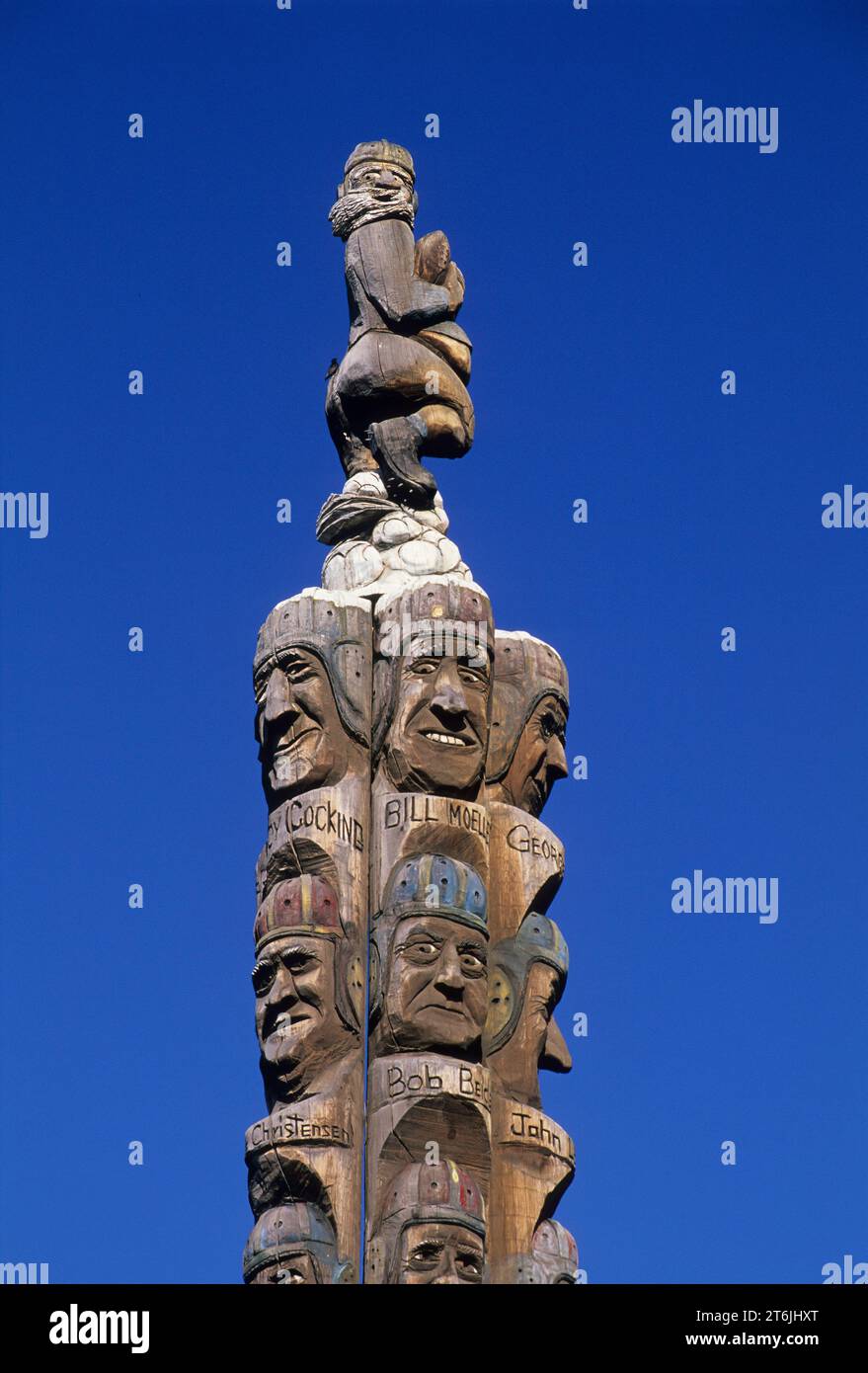 Totem pole washington hi-res stock photography and images - Alamy