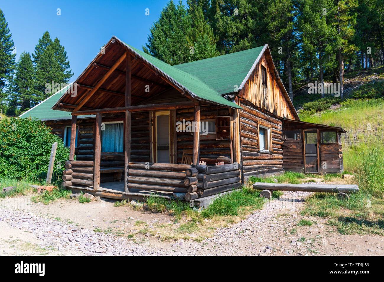 Garnet, MT USA - 4 SEP 2022: Garnet Ghost Town in the Montana mountains ...