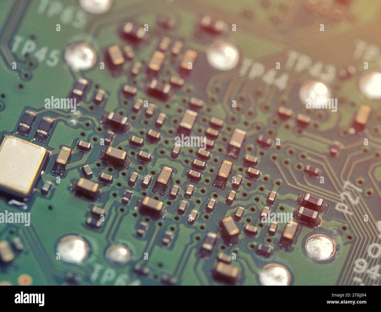 Capacitor on pcb hi-res stock photography and images - Alamy