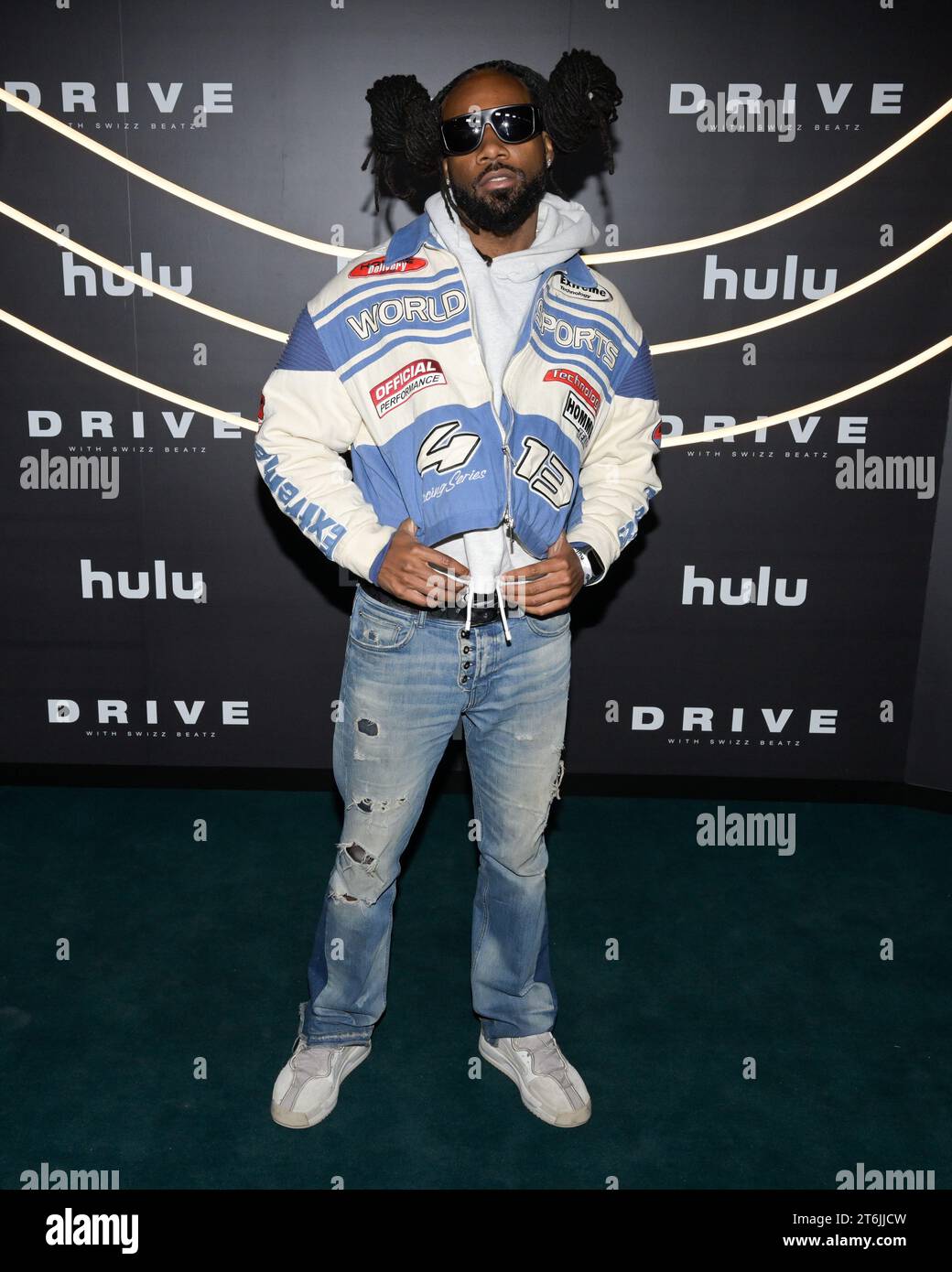 Los Angeles, California, USA. 09th Nov, 2023. Derrius Logan. Hulu's ...