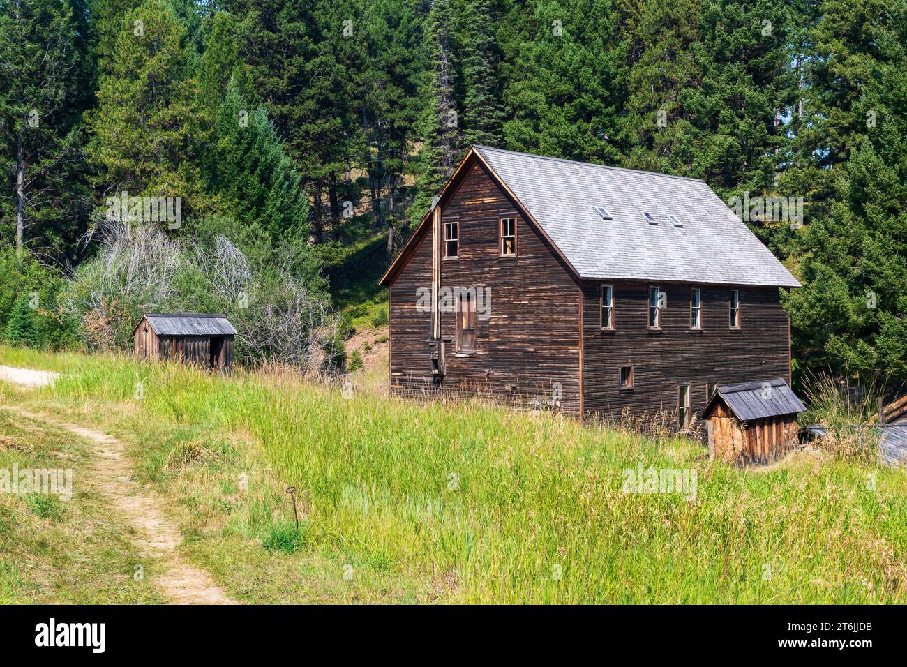 Garnet, MT USA - 4 SEP 2022: Garnet Ghost Town in the Montana mountains ...