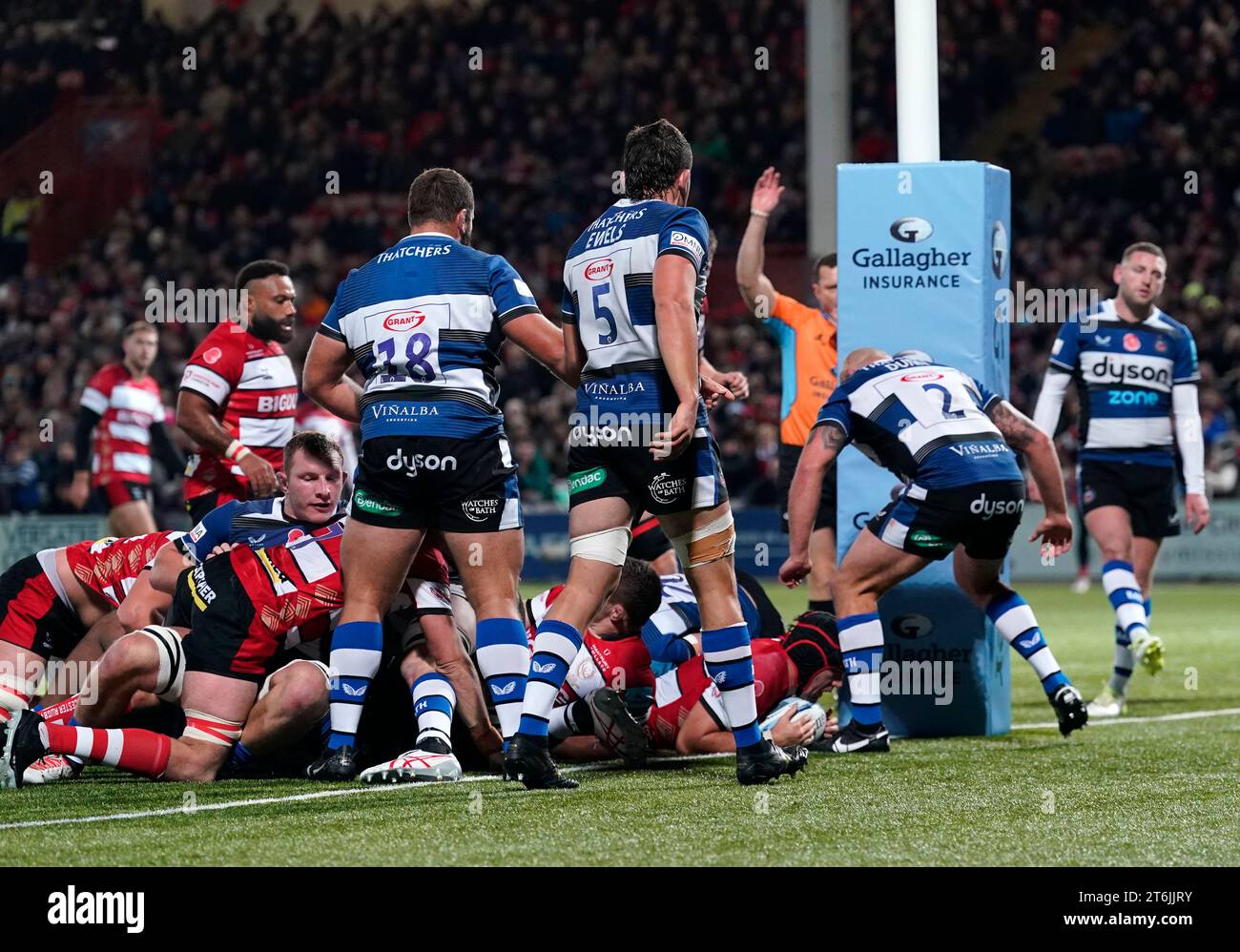 Gloucester rugby v bath rugby gallagher premiership kingshol hi-res ...