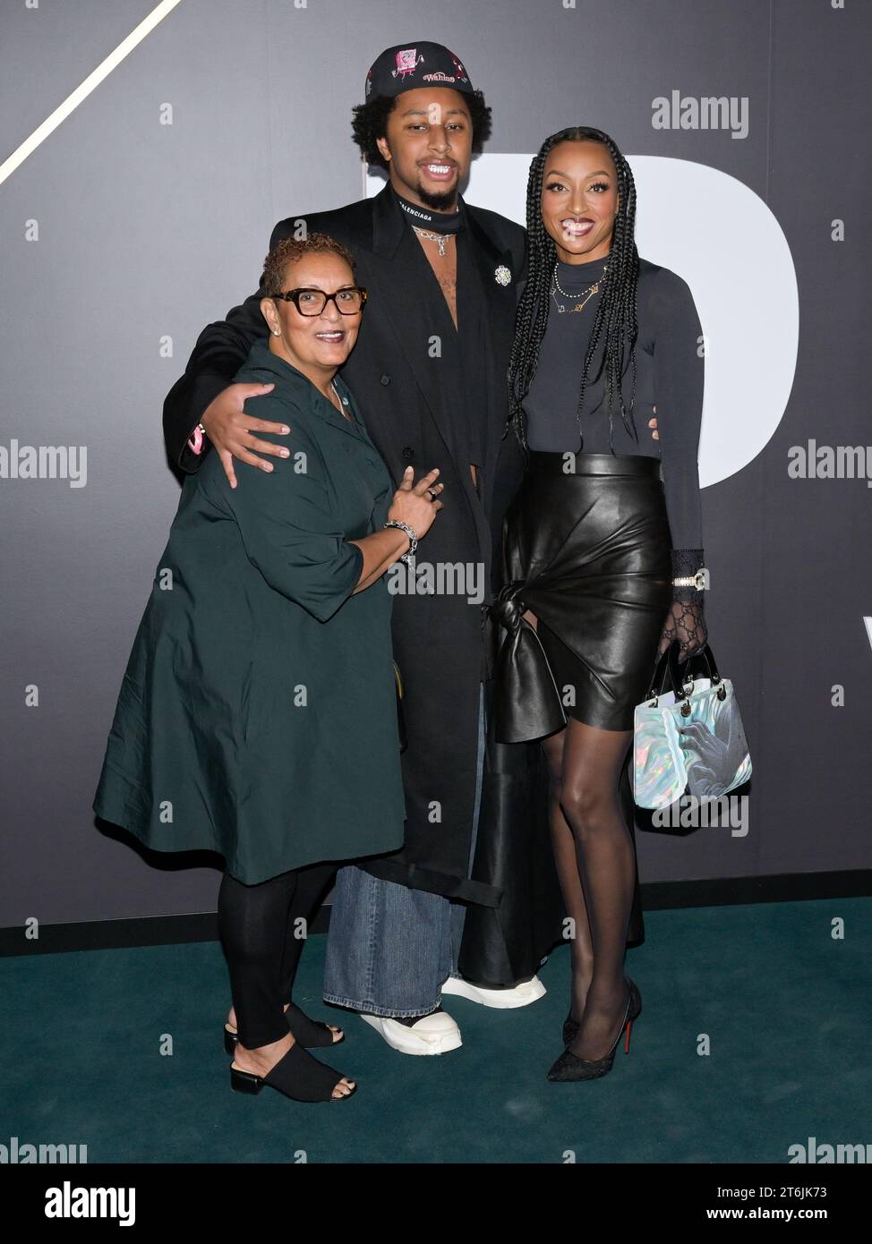 Los Angeles, California, USA. 09th Nov, 2023. Mashonda Tifrere, Nasir ...