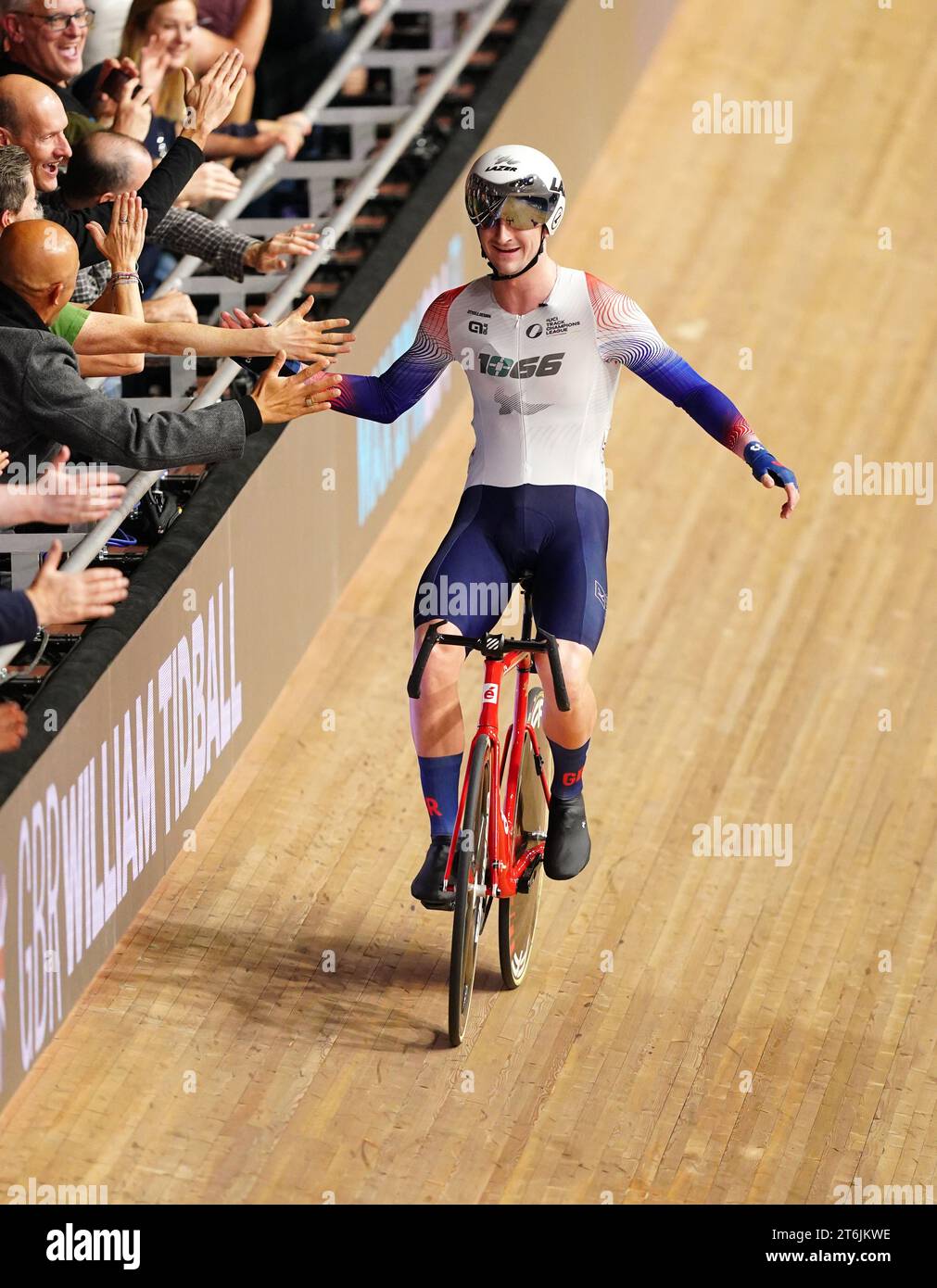 Great Britain's William Tidball celebrates winning the Men's ...