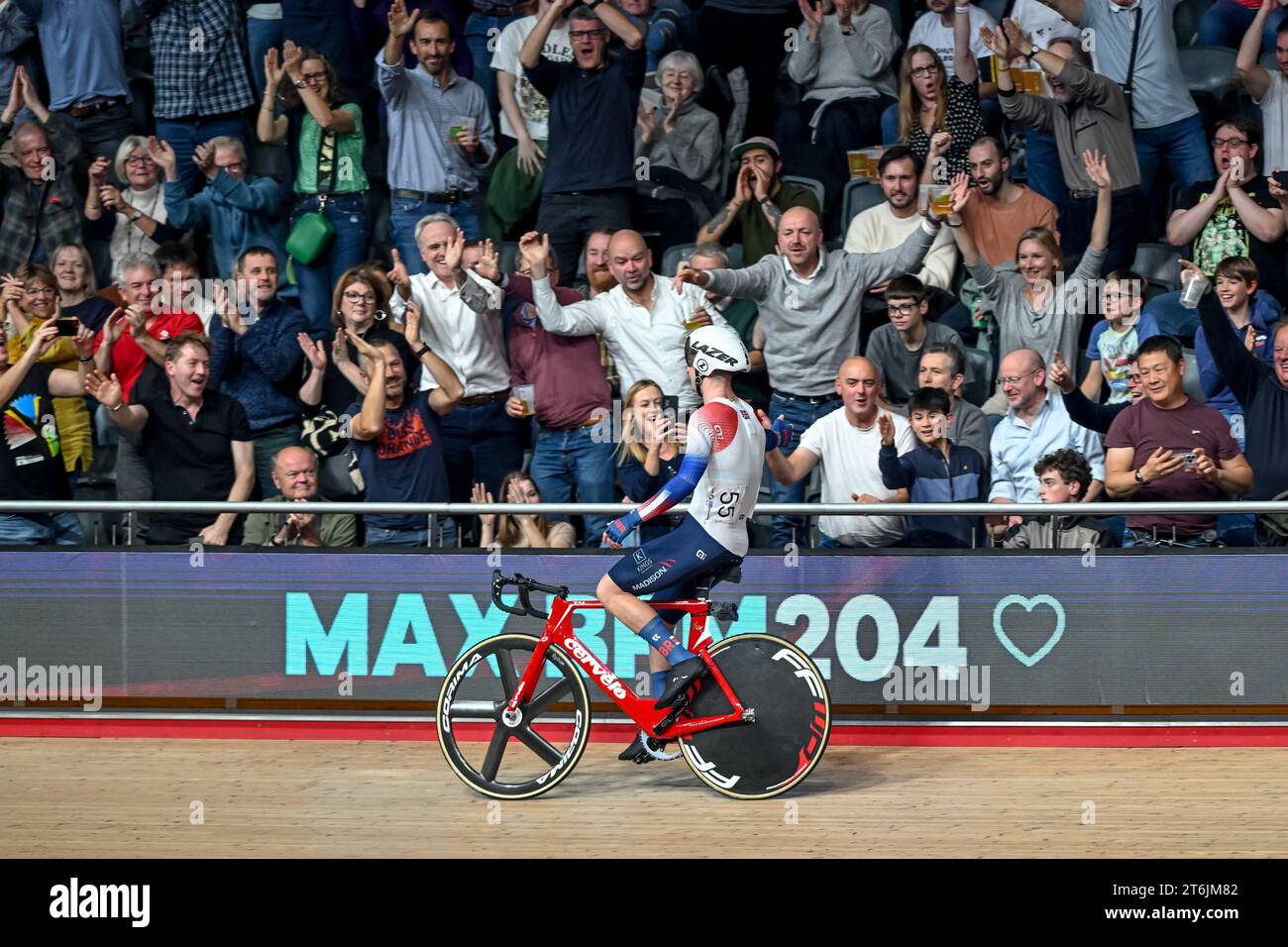 William Tidball United Kingdom takes the Mens Elimination during the ...