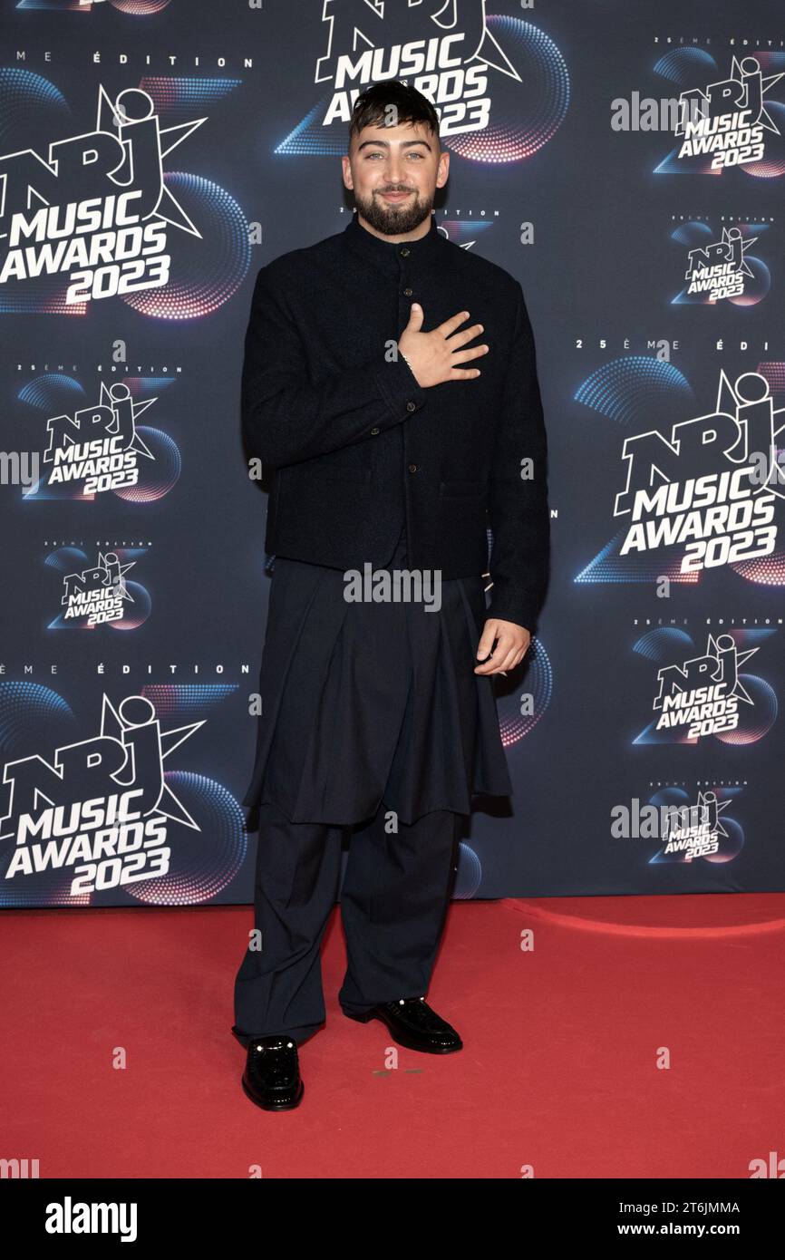 Cannes, France. 18th Nov, 2022. Singer Vacra attends the 25th NRJ Music ...