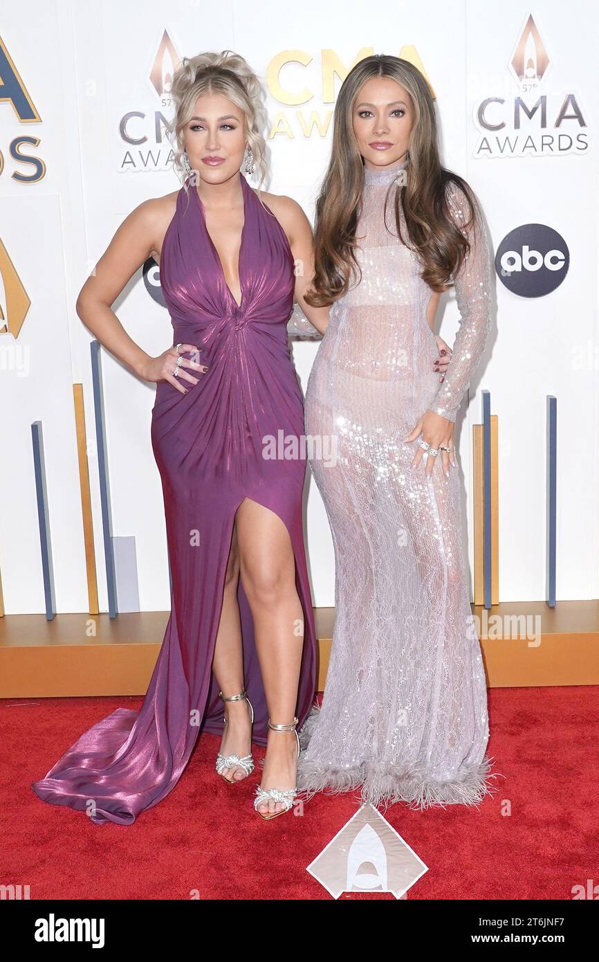 Nashville, Tennessee, USA. 08th Nov, 2023. Maddie Font and Tae Kerr ...
