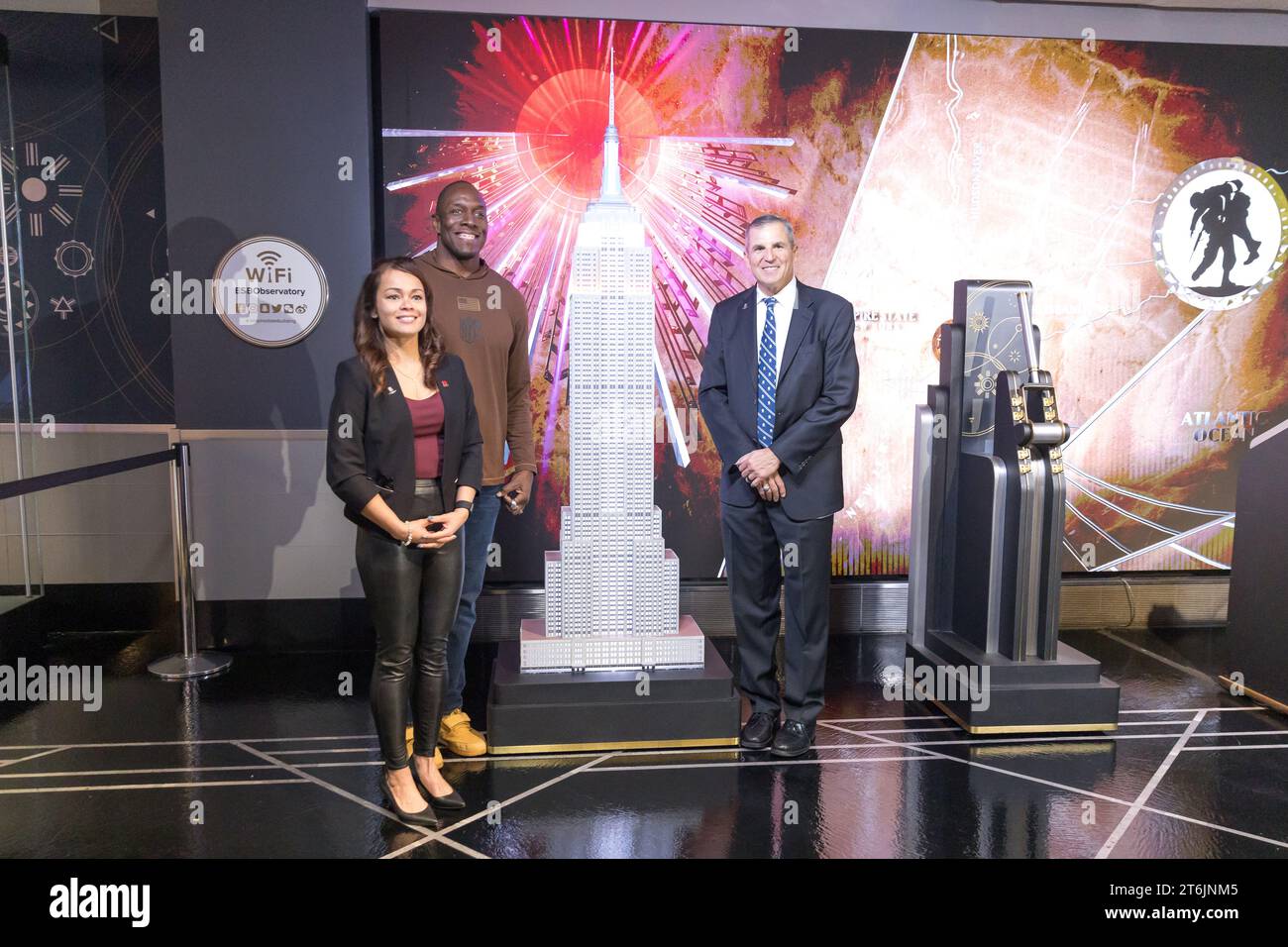 New York, United States. 10th Nov, 2023. Kevin Boothe, Antoinette ...