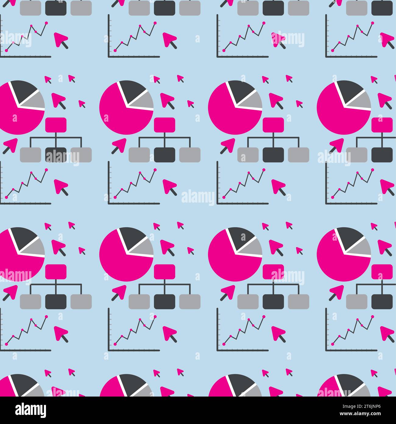 Office icons seamless pattern background Vector Stock Vector Image ...