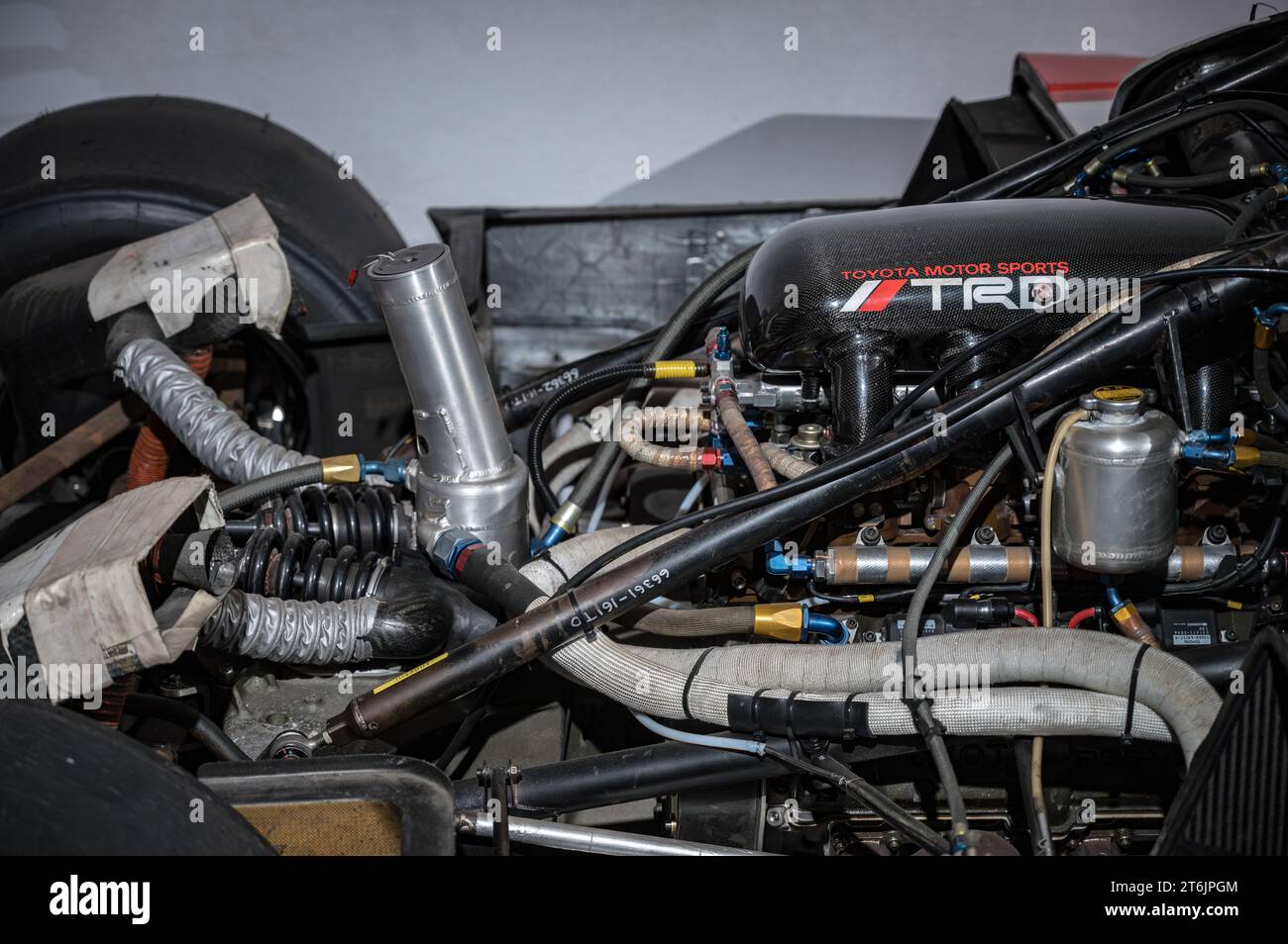 The details of the 1994 Le Mans Toyota 94C-V prototype V8 engine Stock ...