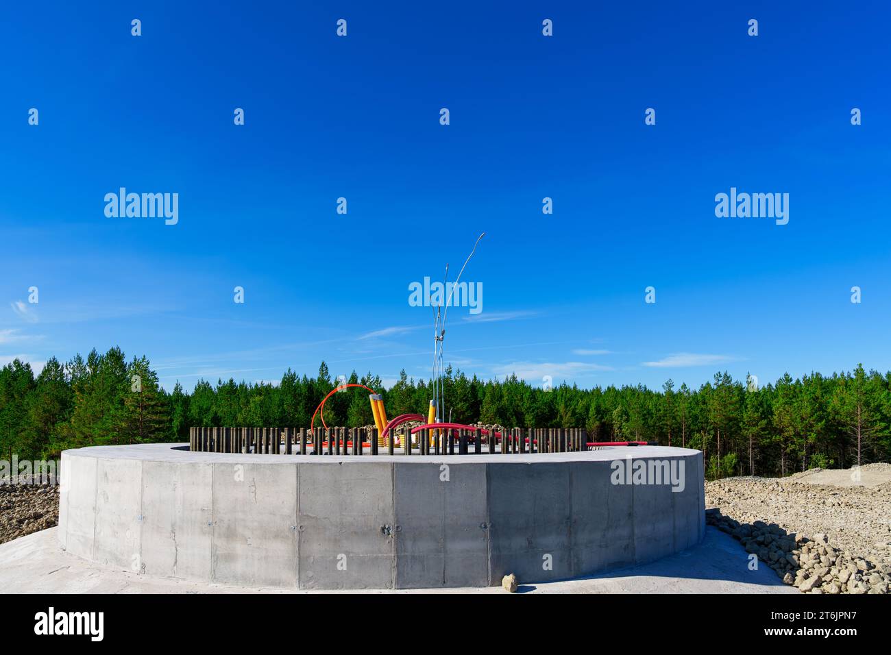 Concrete Foundation for Electric Wind Turbine: Low Emission Goals, Eco ...