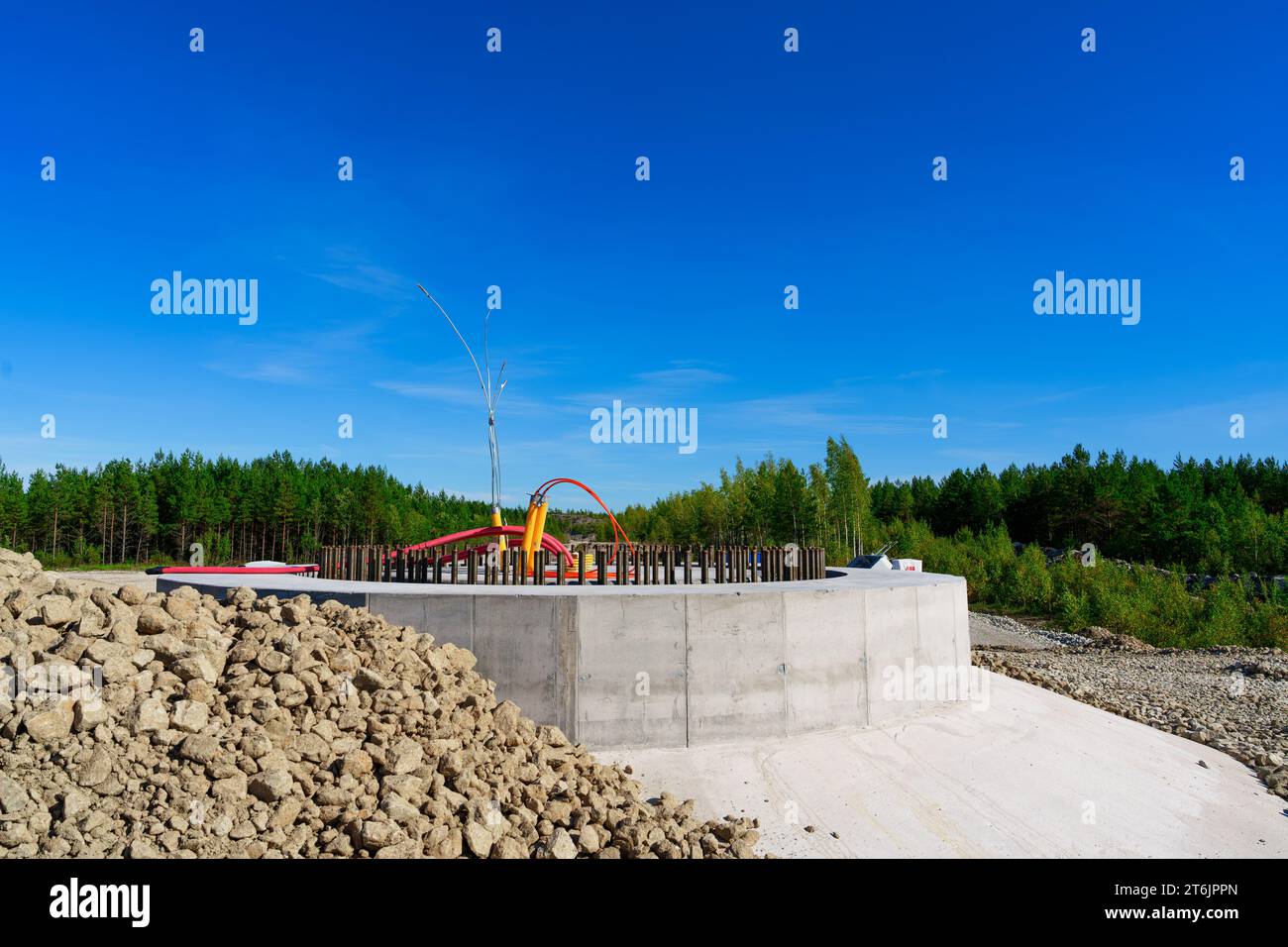 Building Concrete Foundation for Wind Turbine: Developing a Wind ...