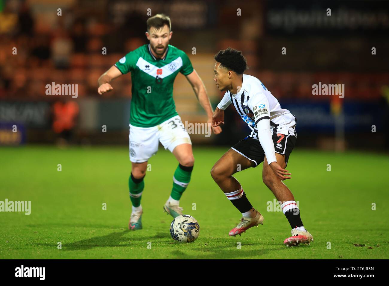 East End Park, Dunfermline, UK. 10th Nov, 2023. Scottish Championship ...
