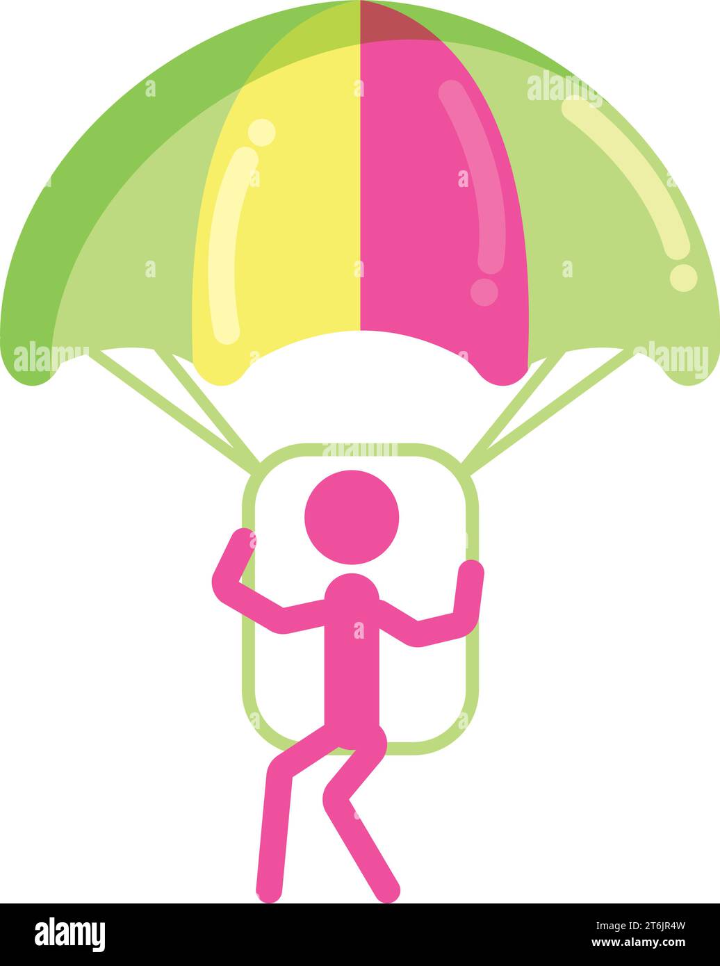 Parachute technology Cut Out Stock Images & Pictures - Alamy