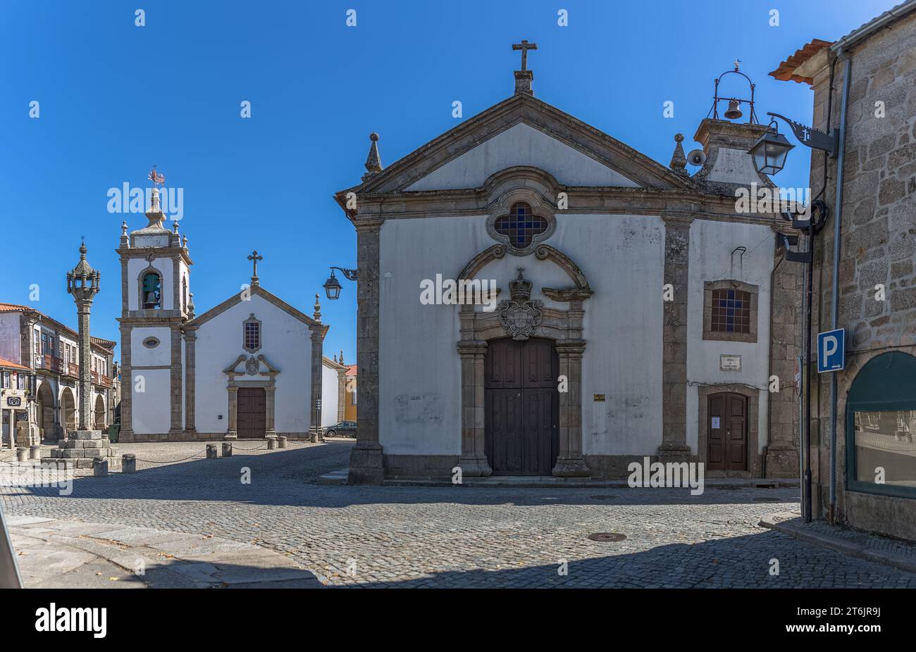 Trancoso Guarda Portugal - 10 06 2023: Exterior view at the iconic ...