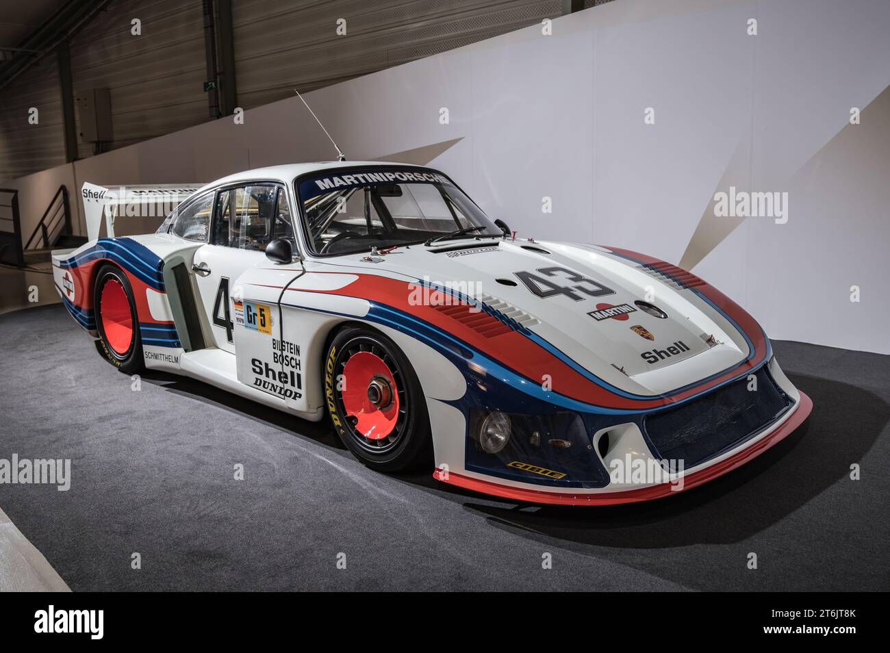 The legendary 1978 Martini Racing Team Porsche 935 78 Moby Dick in a ...