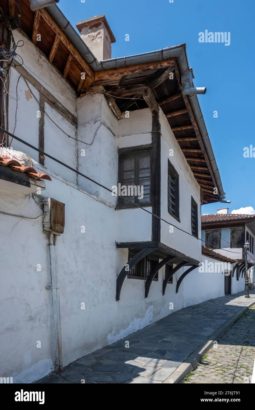 KARLOVO, BULGARIA - JUNE 7, 2023: Typical Building at Old town of ...