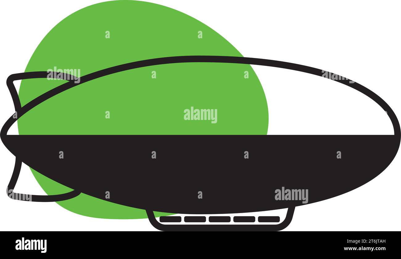 Isolated zeppelin outline icon Vector Stock Vector Image & Art - Alamy