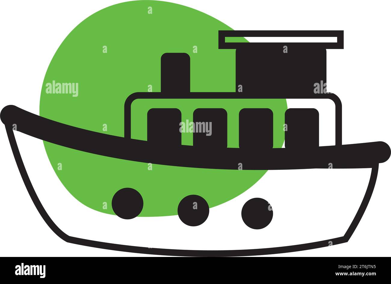 Isolated boat outline icon Vector Stock Vector Image & Art - Alamy