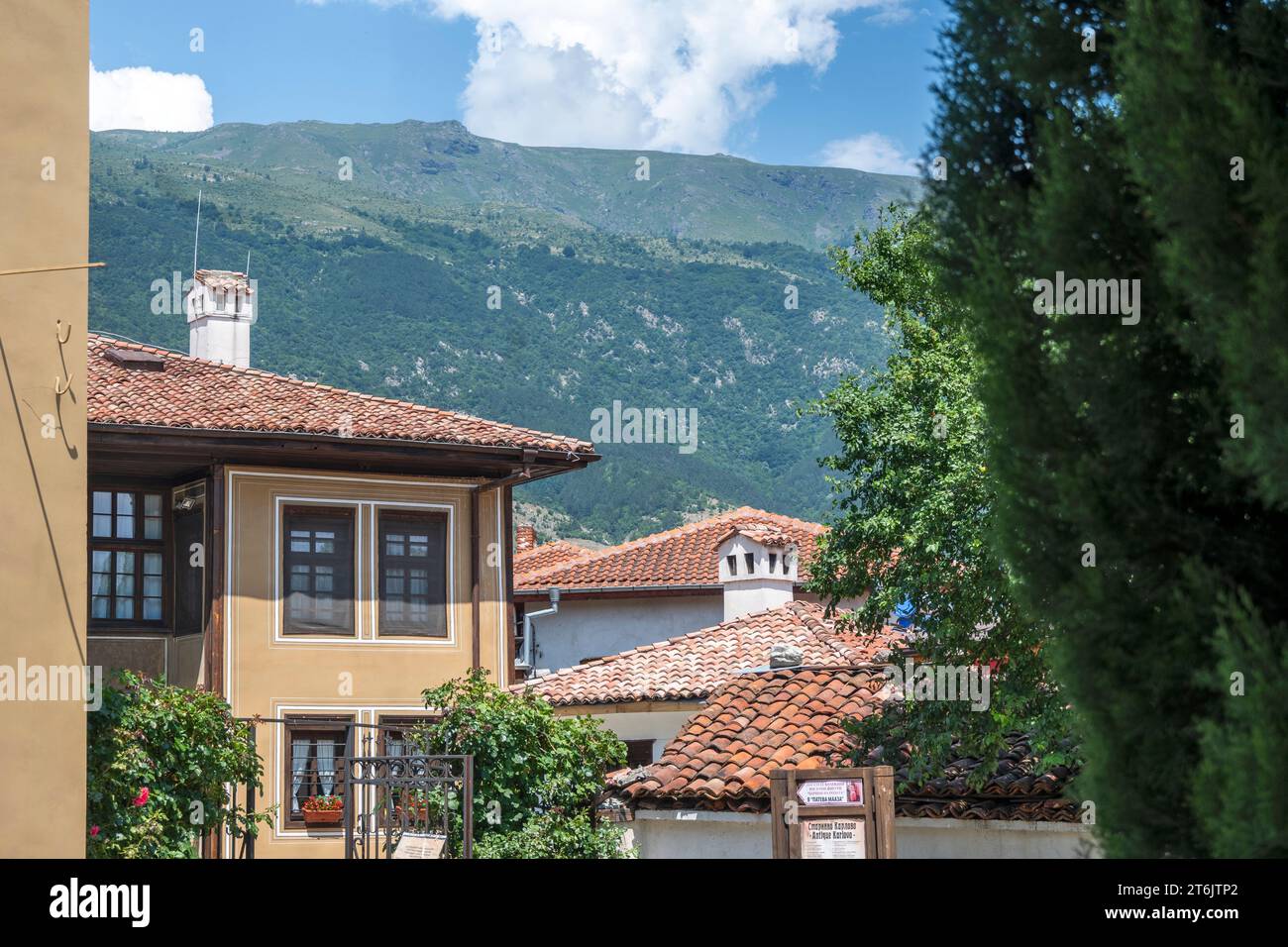KARLOVO, BULGARIA - JUNE 7, 2023: Typical Building at Old town of ...