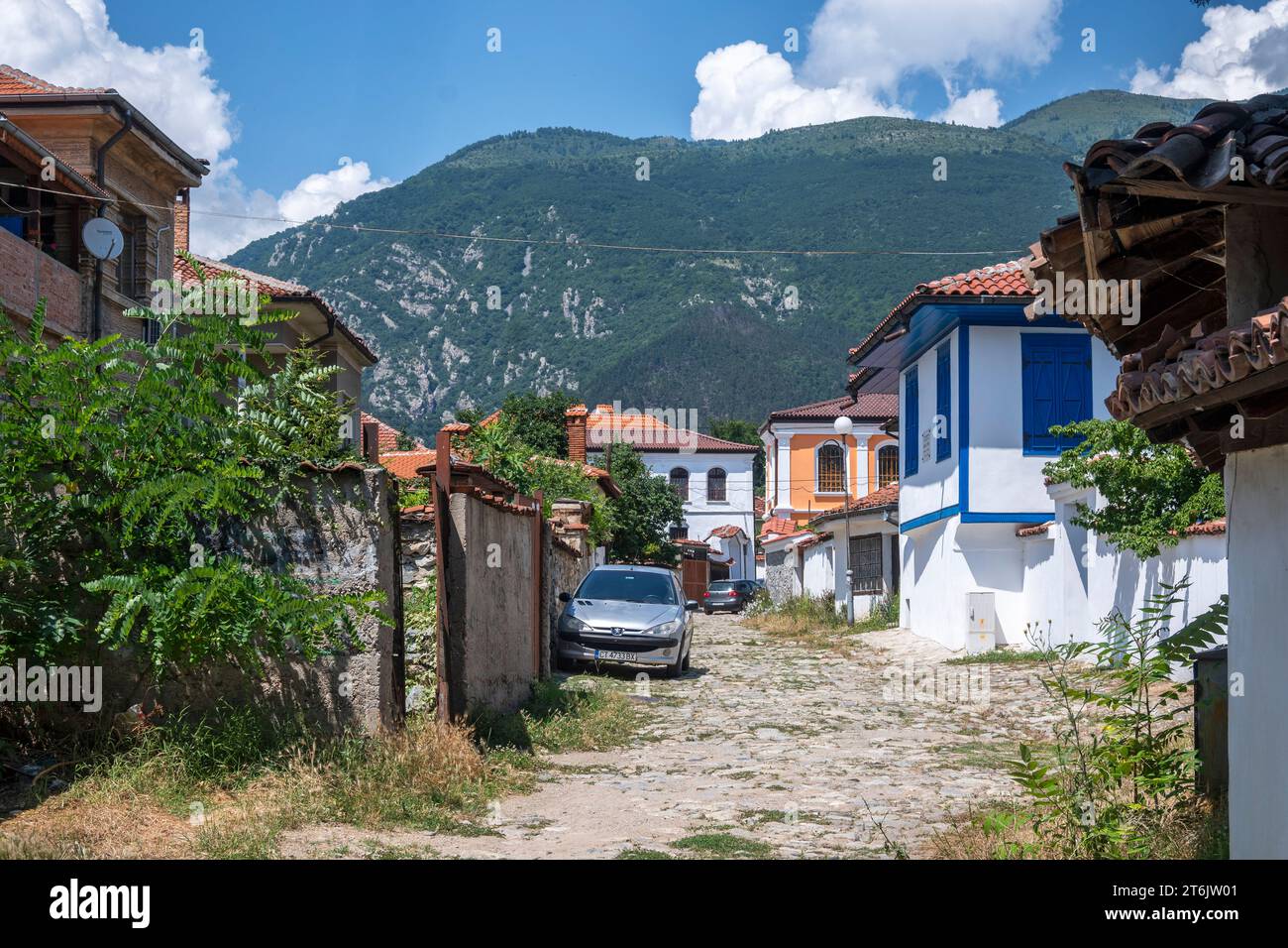 KARLOVO, BULGARIA - JUNE 7, 2023: Typical Building at Old town of ...