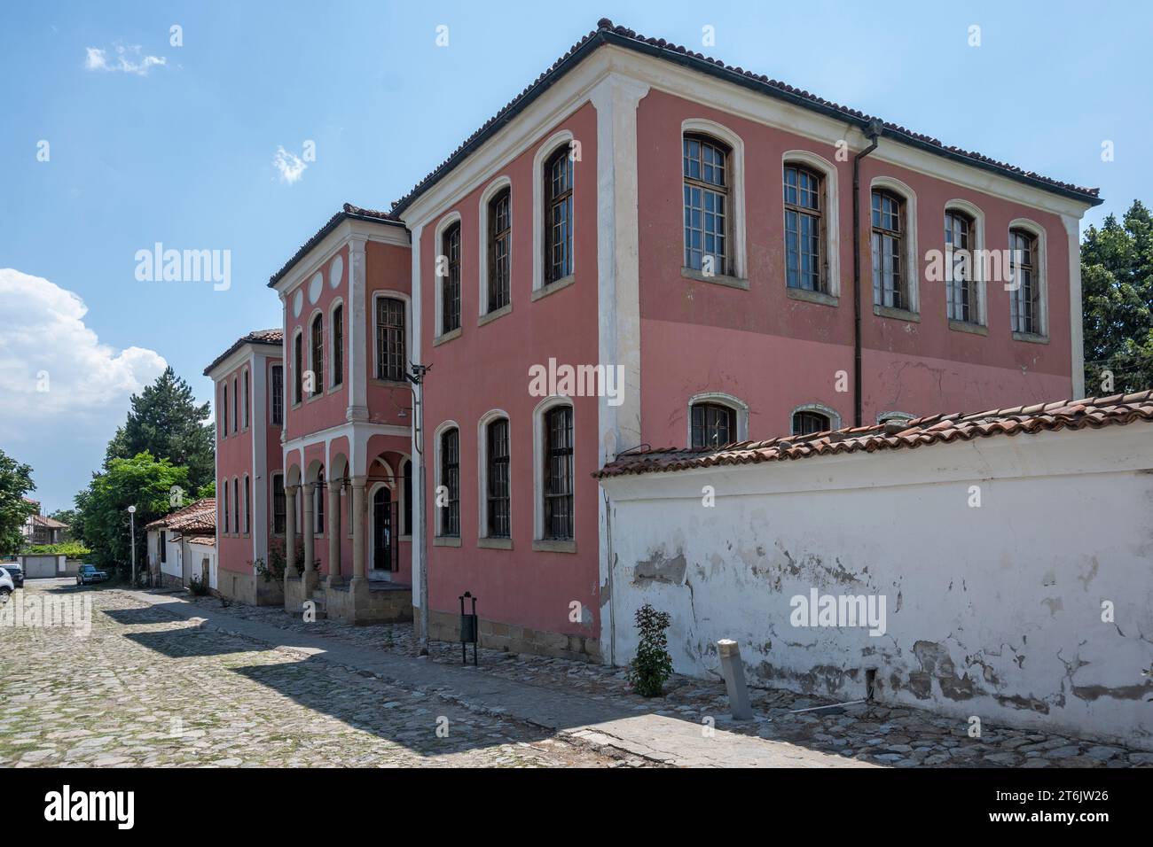 KARLOVO, BULGARIA - JUNE 7, 2023: Typical Building at Old town of ...