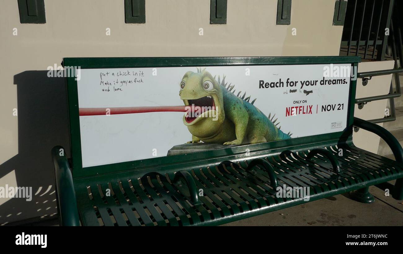 Los Angeles, California, USA 9th November 2023 Adam Sandler is Leo Bus ...