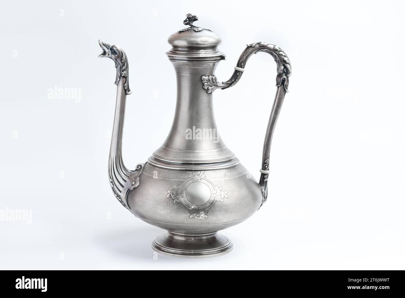 Antique pewter teapot hi-res stock photography and images - Alamy